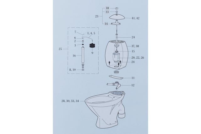 Ifö Cascade | Ifo toilet parts